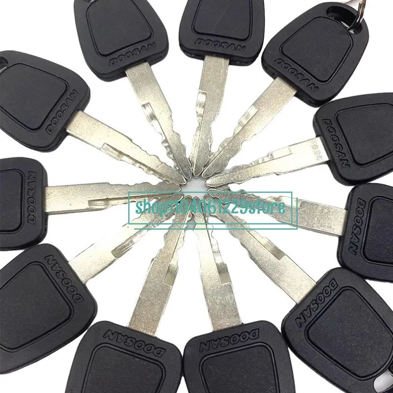 20PCS-F900-Key-For-Deawoo-Doosan-Bobcat-Terex-Excavator-Heavy-Equipment ...