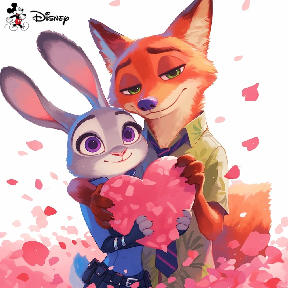 Disney-5D-Diamond-Painting-Zootopia-Cartoon-Handicraft-Mosaic-Animal ...