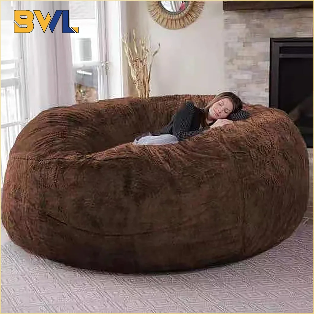 Lazy-Sofa-Bean-Bag-Faux-Fur-Bean-Bag-Bean-Couch-Bean-Bag-Chair-Bean-Bag ...