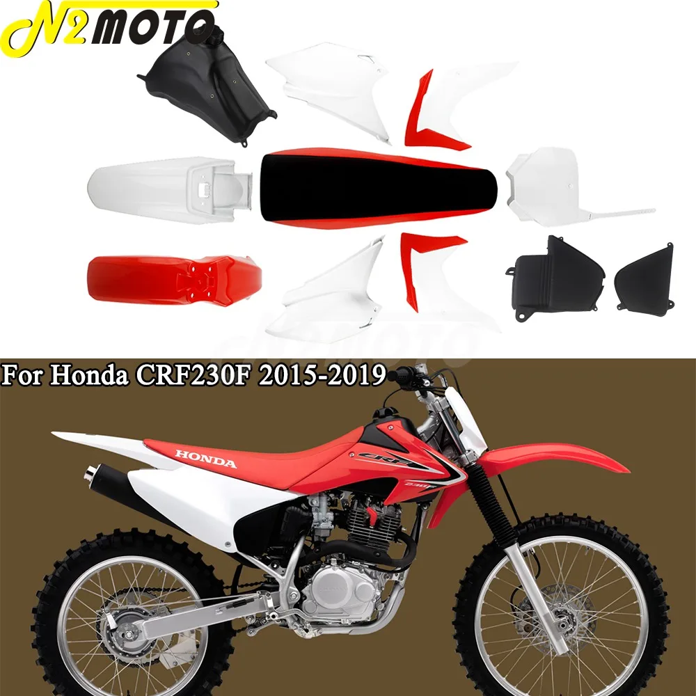 Motocross-Full-Body-Plastic-Cover-Side-Fairing-Front-Rear-Fender-Fuel ...