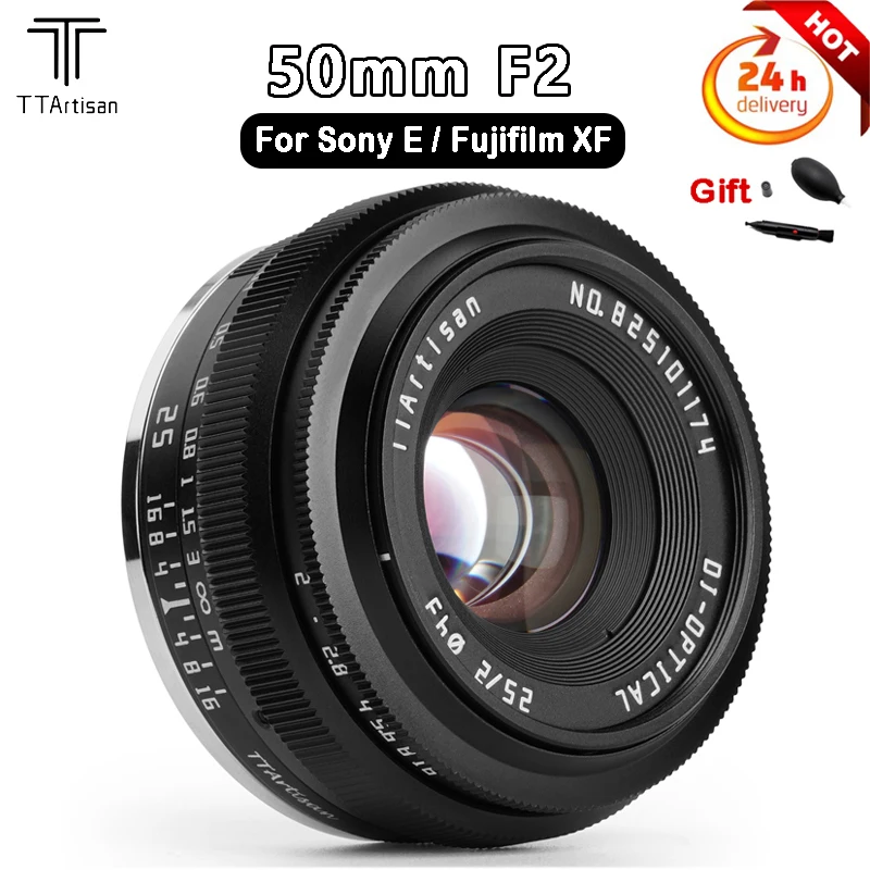 TTArtisan-50mm-F2-Full-Frame-Mirrorless-Camera-Lens-MF-Large-Aperture ...