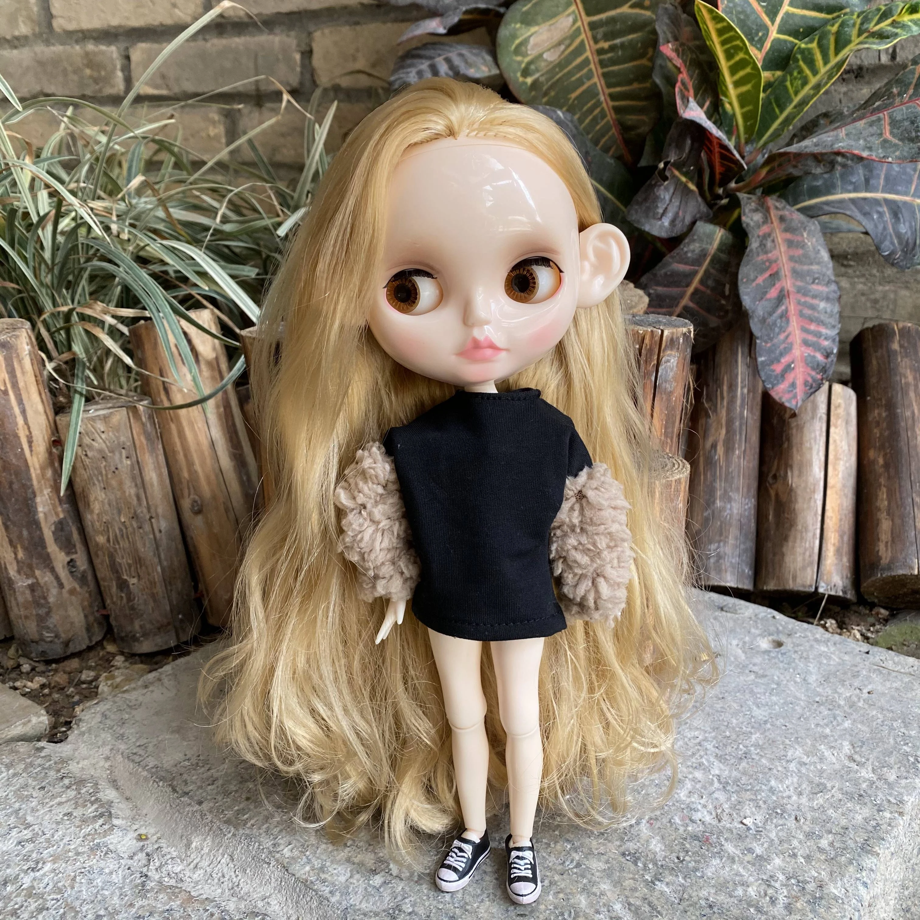 Blyth BJD Dolls Shiny Face 32CM 1/6 Body Joint Doll Anime Collection ...