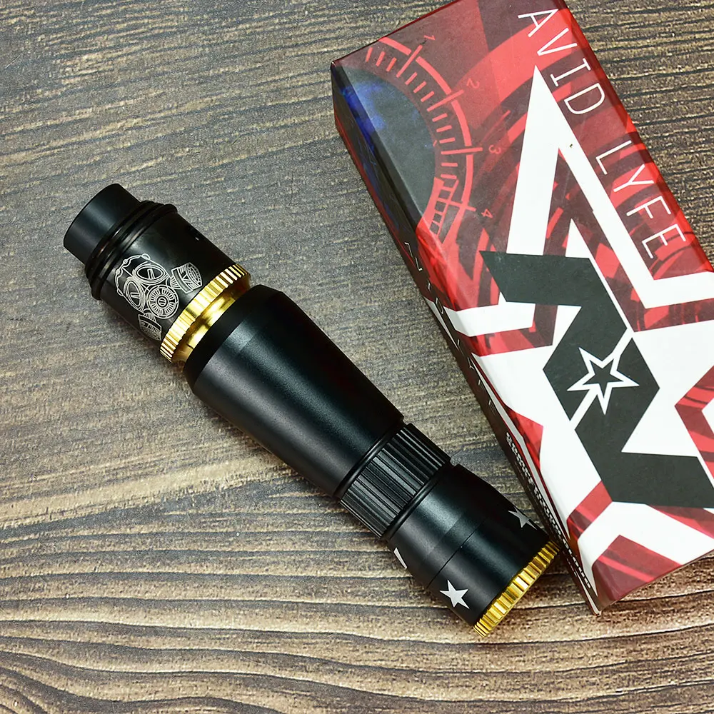 avid-lyfe-mod-Mechanical-Mod-Aluminum-and-Brass-Apocalypse-GEN-2-RDA ...