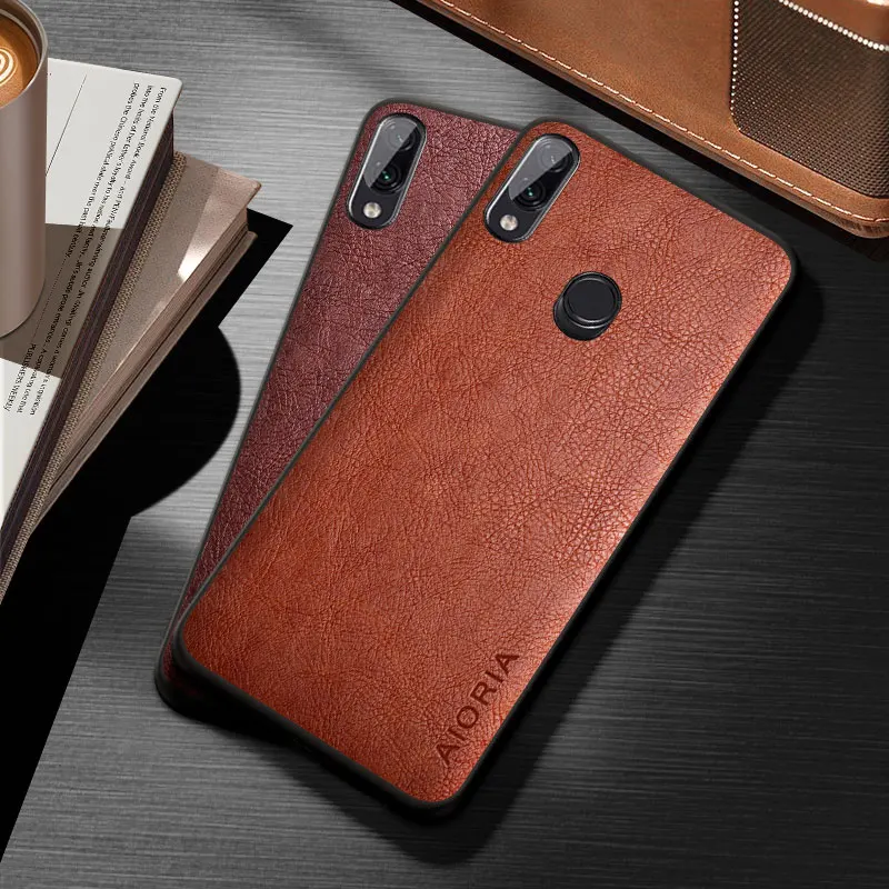 Case-for-Xiaomi-Redmi-Note-7-Pro-luxury-Vintage-Leather-skin-capa-with ...
