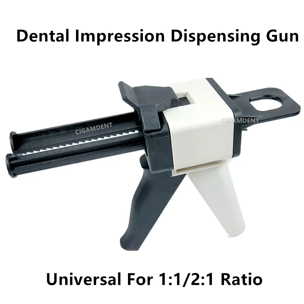 DENTMAX Dental Gun DENTMAX Impression Mixing Gun Cartridge Dispenser ...
