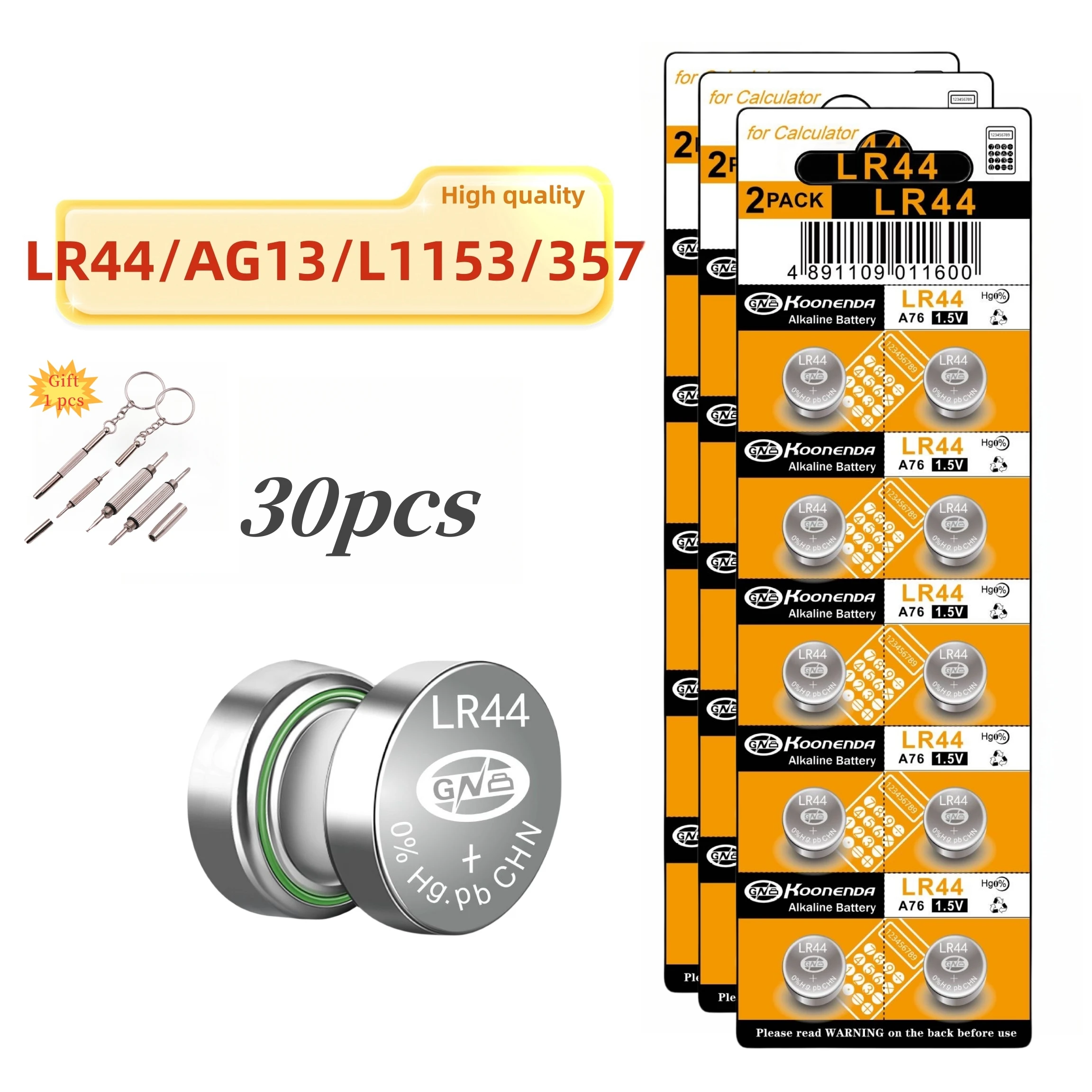 6-50PCS-AG13-LR44-Batteries-Ultra-Power-Premium-Alkaline-1-5V-Button ...