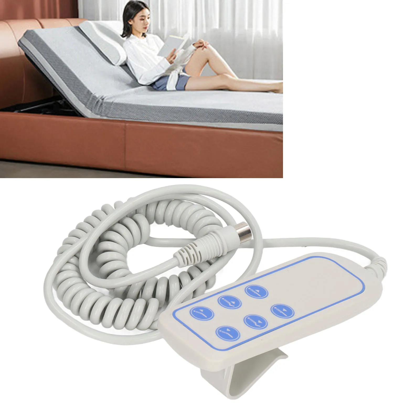 Bed-Remote-Control-Lifting-Bed-Controller-Electric-PVC-IP66-Wear ...