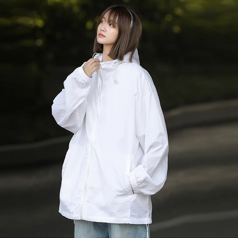 Lightweight Sunscreen Hiking Jacket Women Waterproof Camping ...