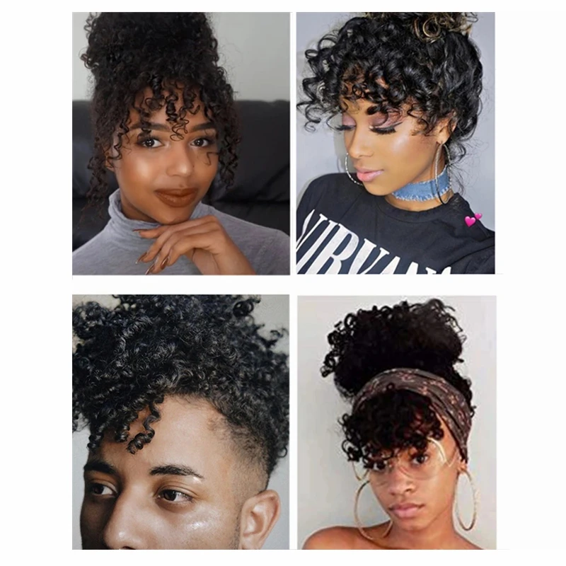 Bangs Naturally Curly Hair