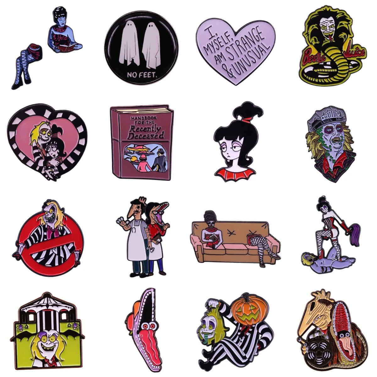 Hard-Enamel-Horror-Movie-Pin-Metal-Brooch-Collect-Lapel-Badges ...
