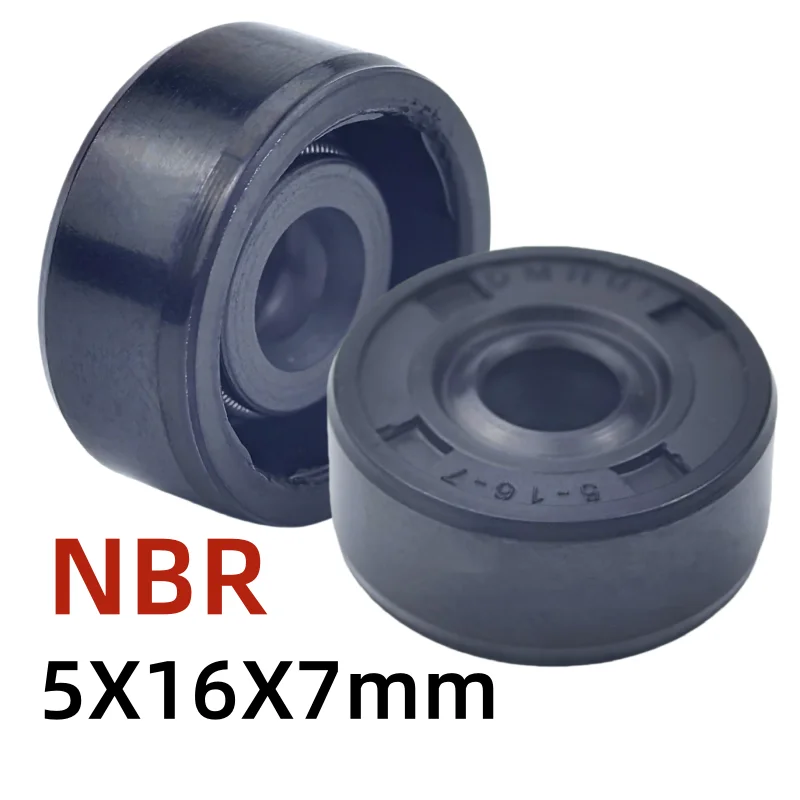 HNBR Pressure Resistant Oil Seal SC ID: 5x16x7mm O-rRng Wear-Resistant ...