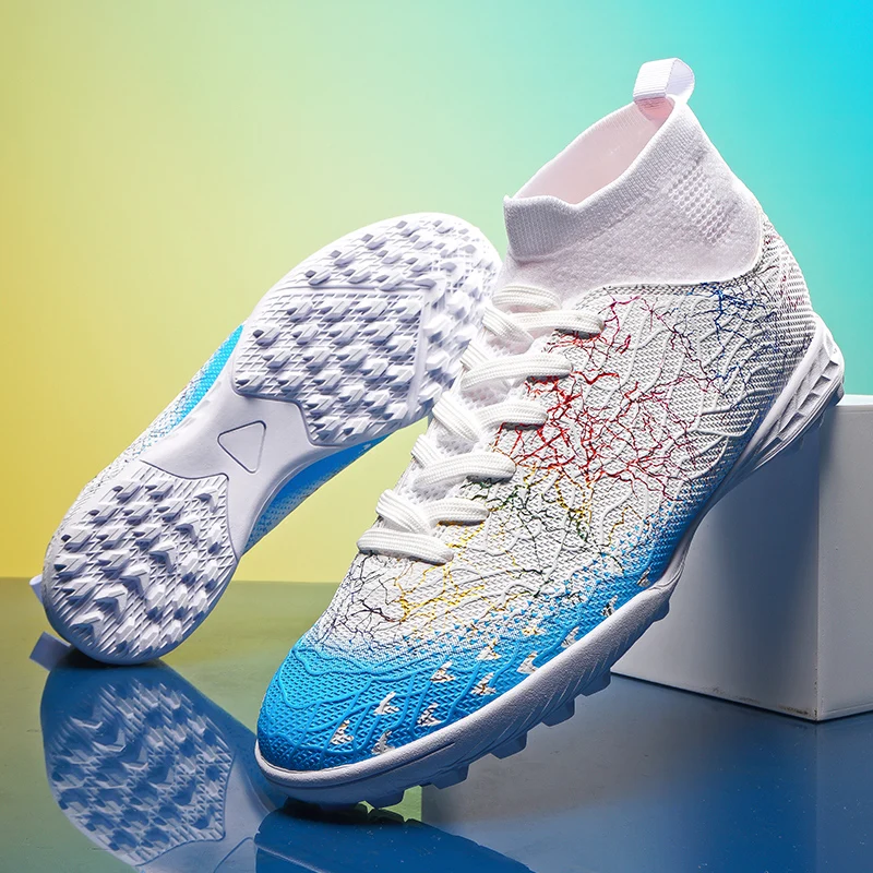 New-Men-Soccer-Shoes-Professional-Football-Boots-Outdoor-Cleats-Futsal ...