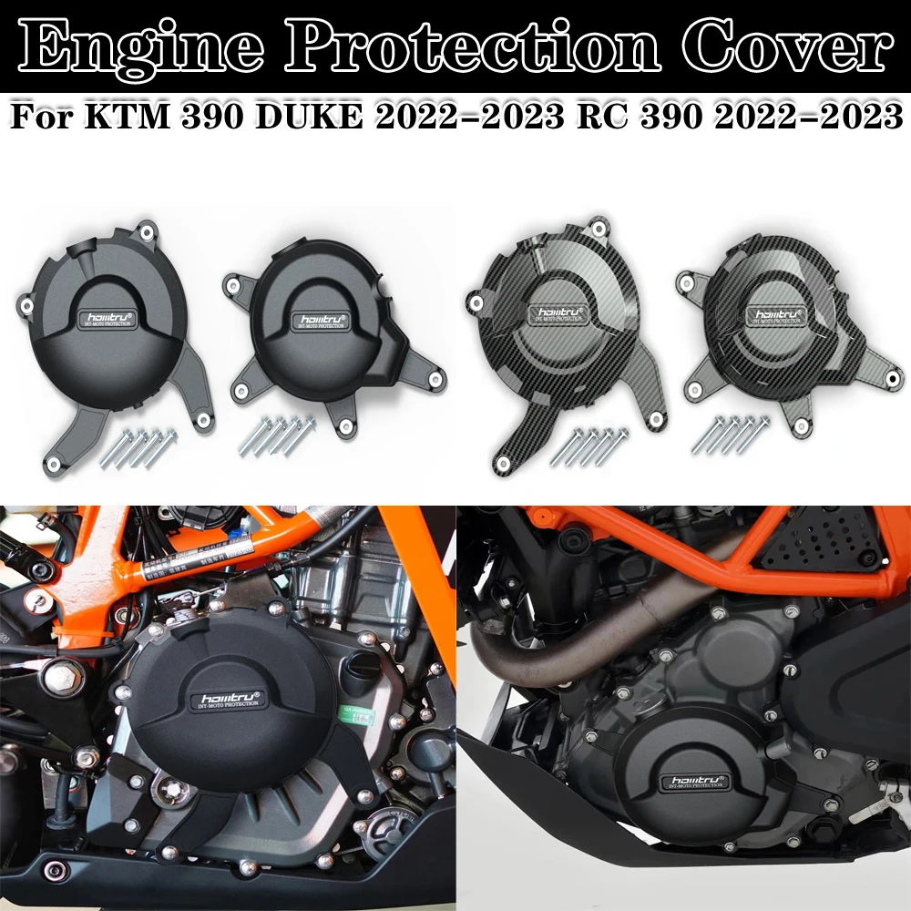 For-390-DUKE-2022-2023-RC-390-2022-2023-Engine-Protection-Cover-Racing ...