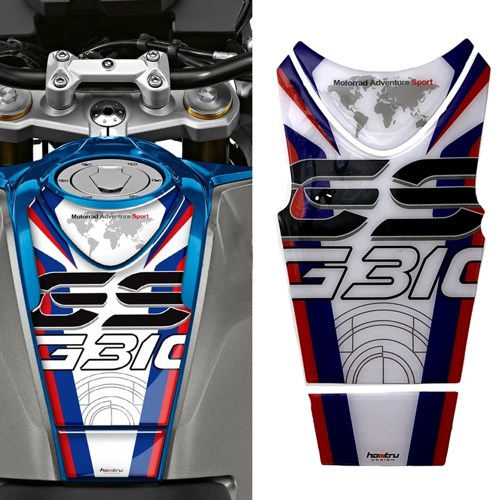 Suitable For BMW G310GS G 310 GS Motorcycle 3D Fuel Tank Pad Fuel Tank ...