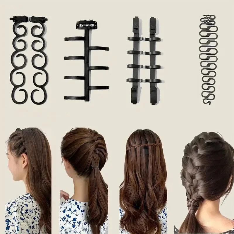 Magic Hair Styling Tools Set DIY Hair Braiding Braider Accessories ...