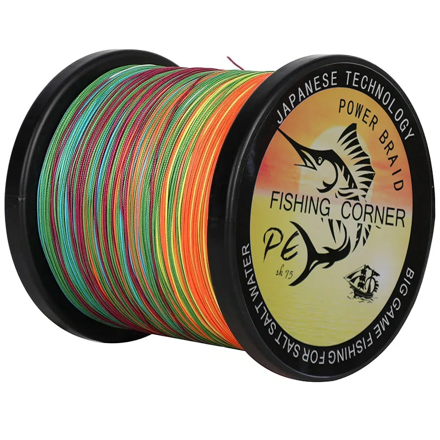 12 Strands Braided Fishing Line 1500m Multifilament Carp Fishing ...