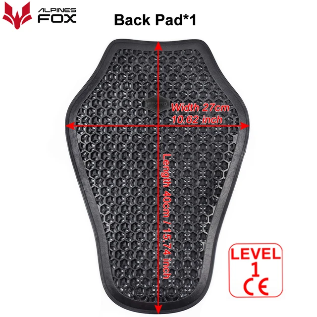 Joe Rocket Mua CE Level 2 Certified Armor Pads Pack Of 7pieces L Level ...