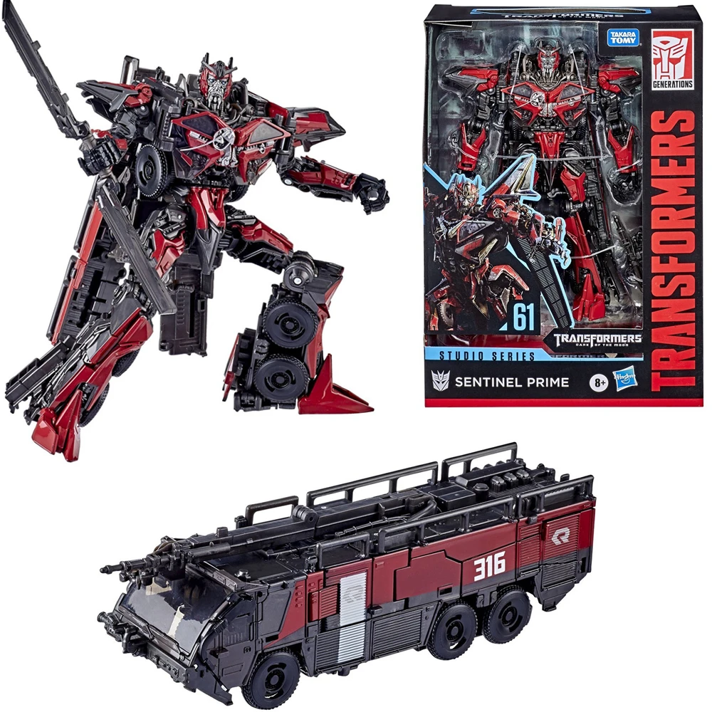 Hasbro Transformers Studio Series 61 Sentinel Prime Voyager Class Car ...