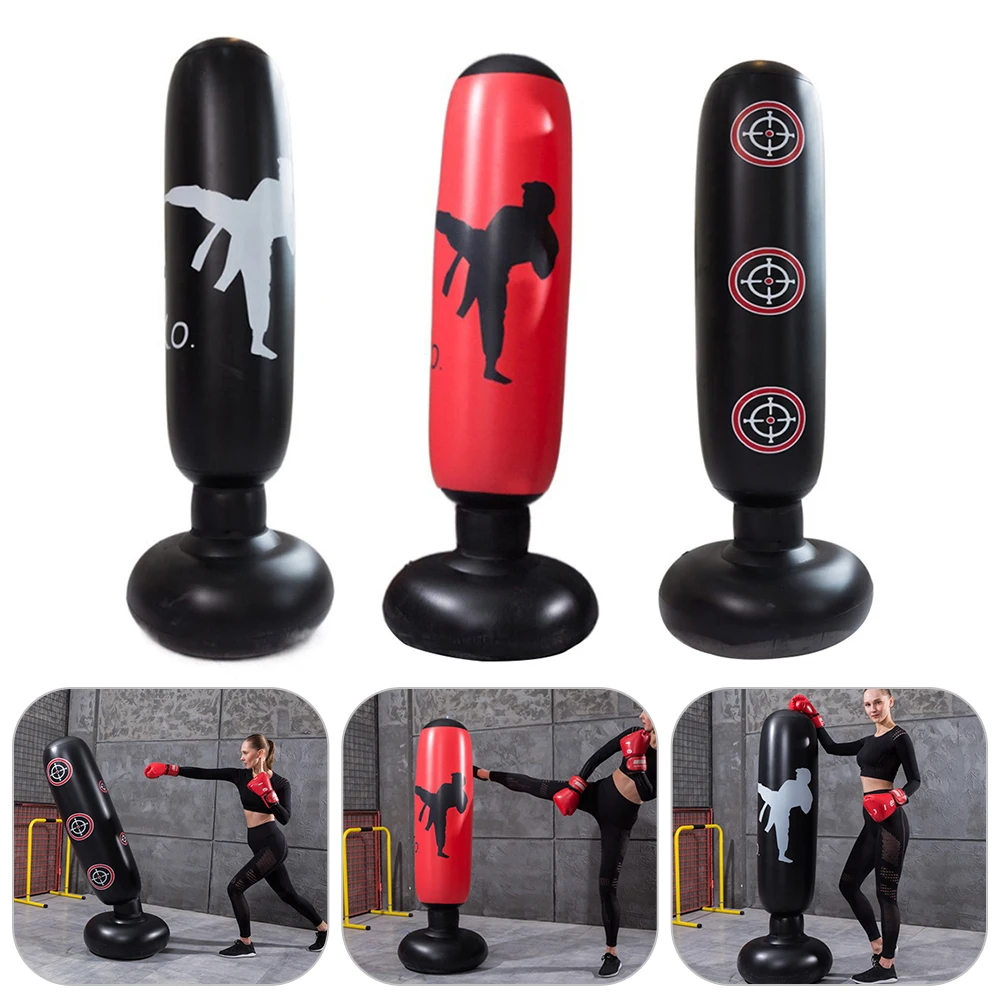 Boxing-Punching-Bag-Boxing-Muay-Thai-Inflatable-Boxing-Bag-Training ...