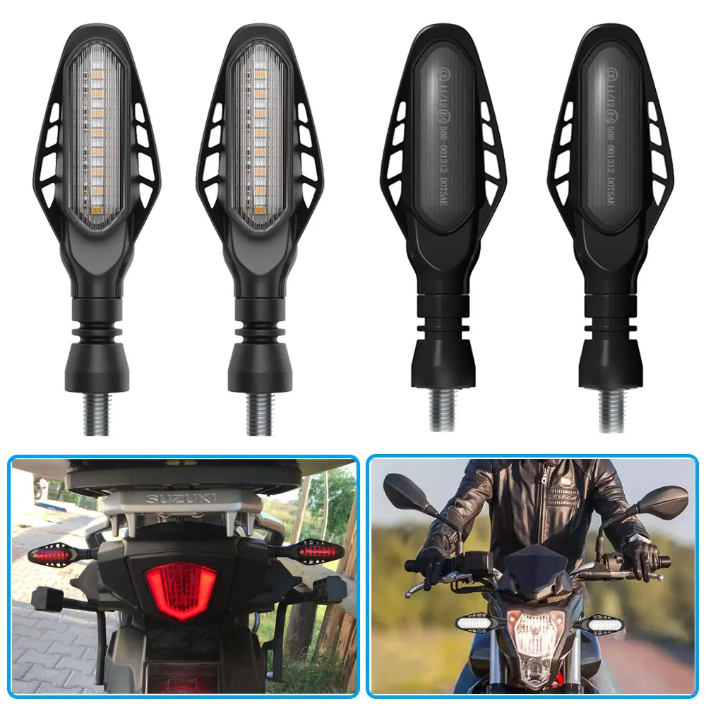 Universal-Led-Motorcycle-Directional-Indicators-Turn-Signals-Stop ...