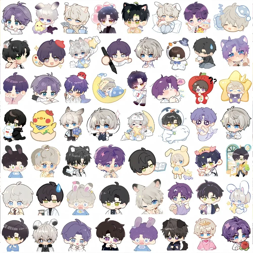 10-80Pcs-Game-Love-and-Deepspace-Stickers-Cartoon-Figure-Li-Shen-Qi-Yu ...