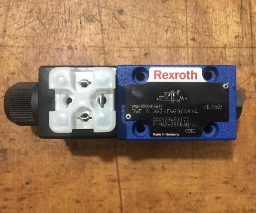 Rexroth Solenoid valve R900905662 3WE6A62/EW110N9K4 R900915672 3WE 6 ...