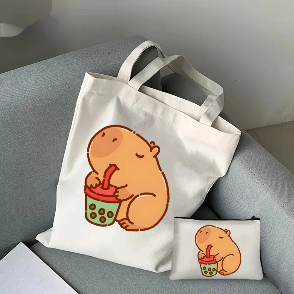 Just-A-Girl-Who-Loves-Capybaras-Gift-Bag-2pcs-Capybaras-Tote-Bag-Set ...