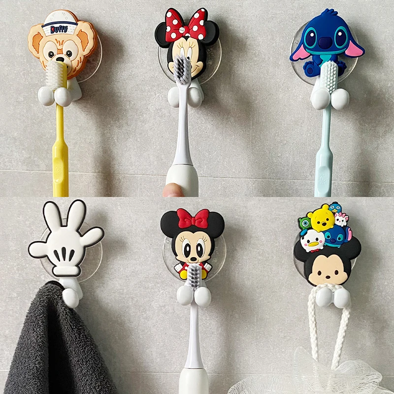 Anime-Disney-Mickey-Children-Cartoon-Toothbrush-Holder-Minnie-Stitch ...