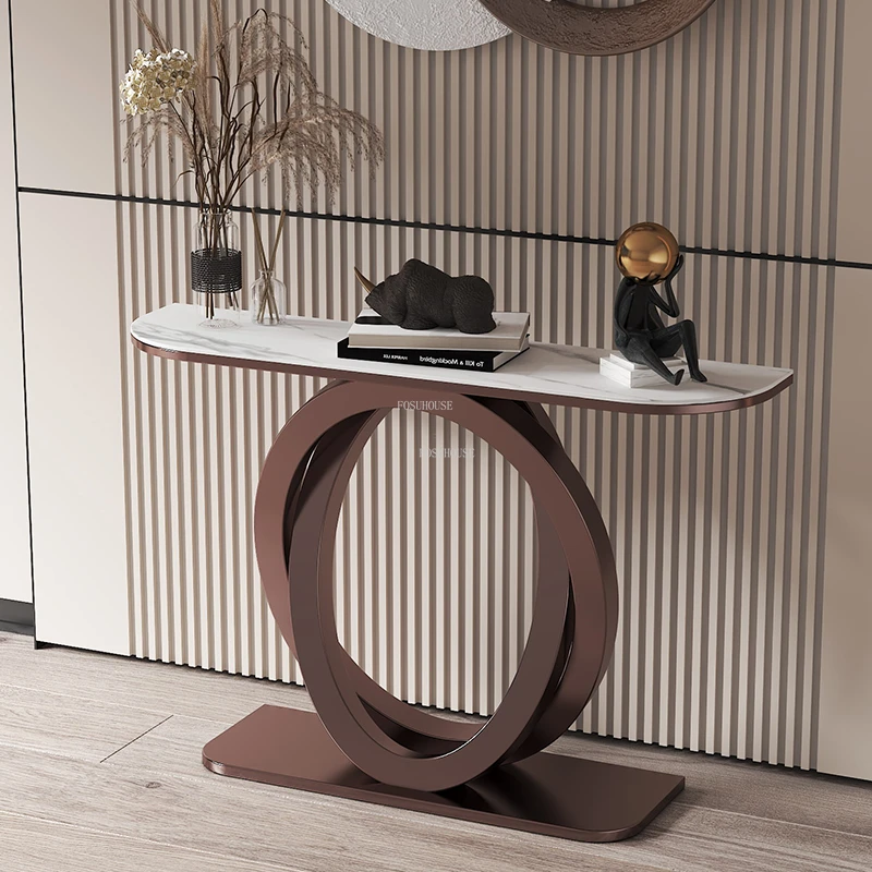 Nordic-Slate-Console-Tables-Light-Luxury-Home-Furniture-Living-Room ...