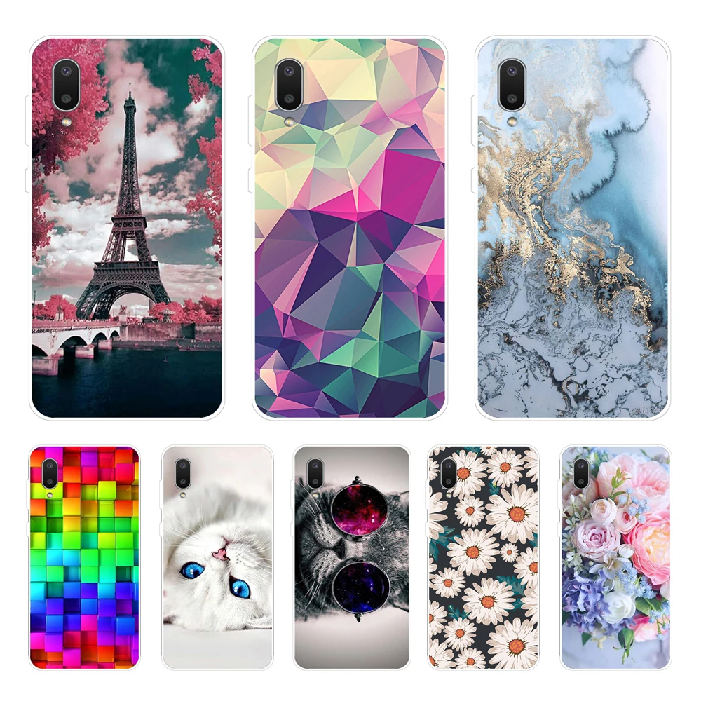 For Samsung Galaxy M02 Case Shockproof Soft silicone TPU New Back Cover ...