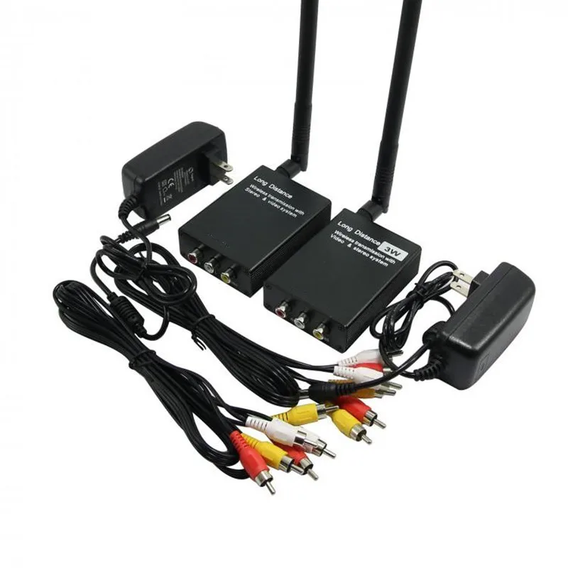 3W Long Range Wireless Video Transmitter And Receiver TX RX For Video ...