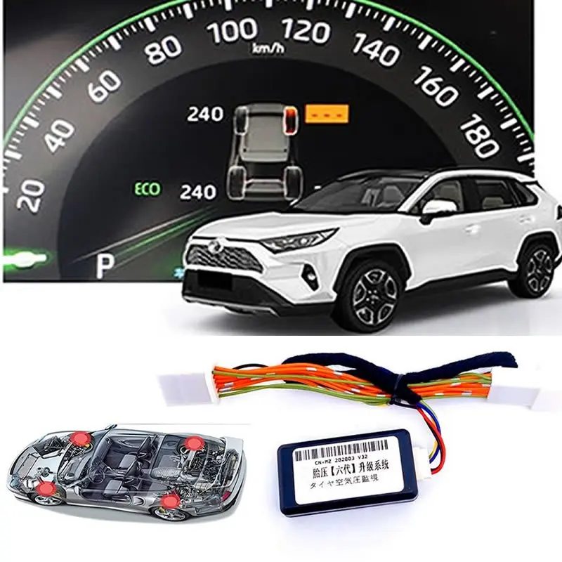 For-Toyota-Rav4-2019-2020-Xa50-Smart-Car-TPMS-Tyre-Pressure-Monitoring ...