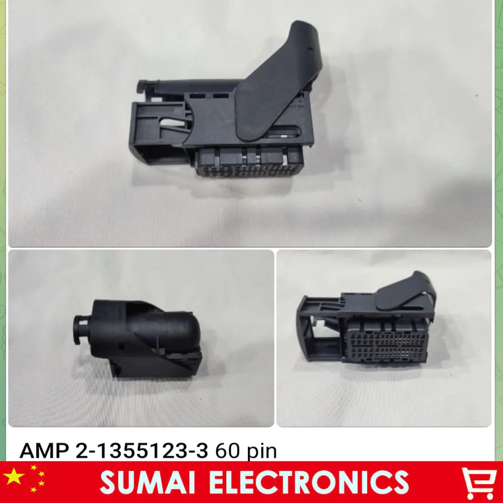 60-Pin-2-1355123-3-auto-sensor-connector-plug-plastic-sets-with-cover ...