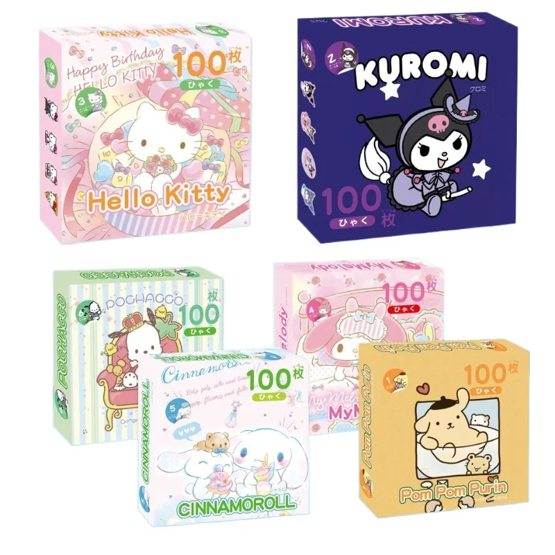 100PCS-Sanrio-Cinnamoroll-Cute-Boutique-Stickers-Kuromika-Cartoon ...
