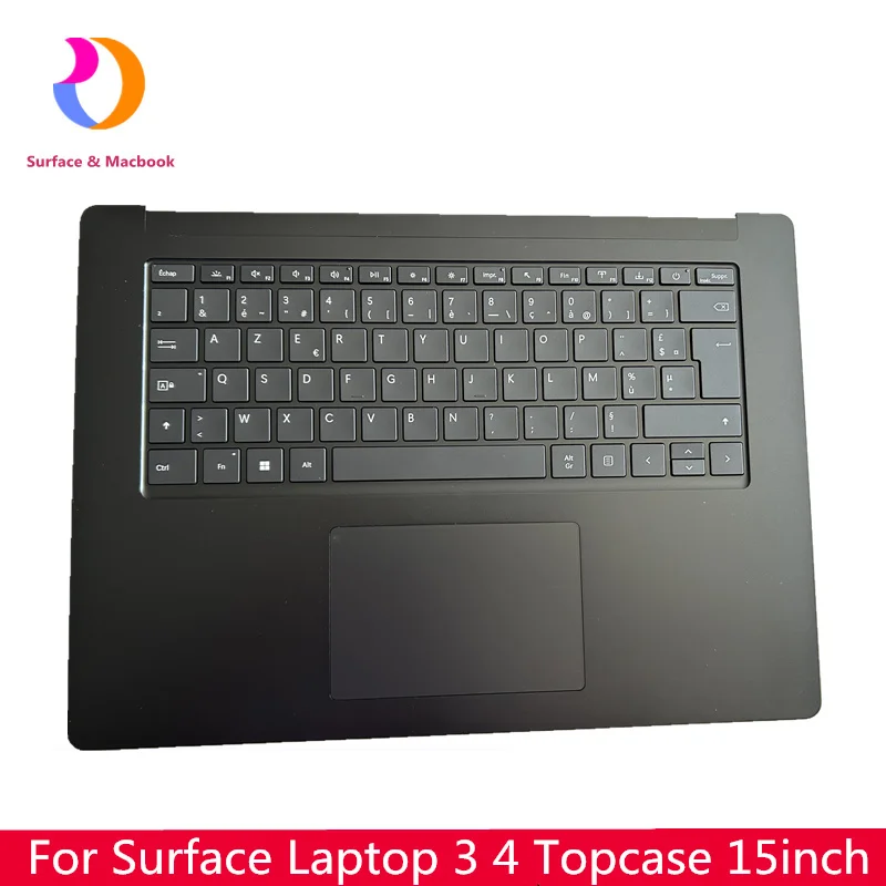 Keyboard Topcase for Surface Laptop 3 4 5 Keyboard Assembly Black 13.5 ...