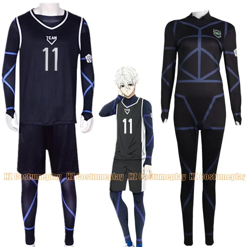 Anime-Blue-Lock-Seishiro-Nagi-Cosplay-Costume-Black-Football-Jersey ...
