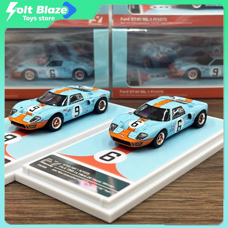 Findclassically 1/.64 Scale Alloy Car Model Ford GT40 MK1 Le Mans No.6 ...