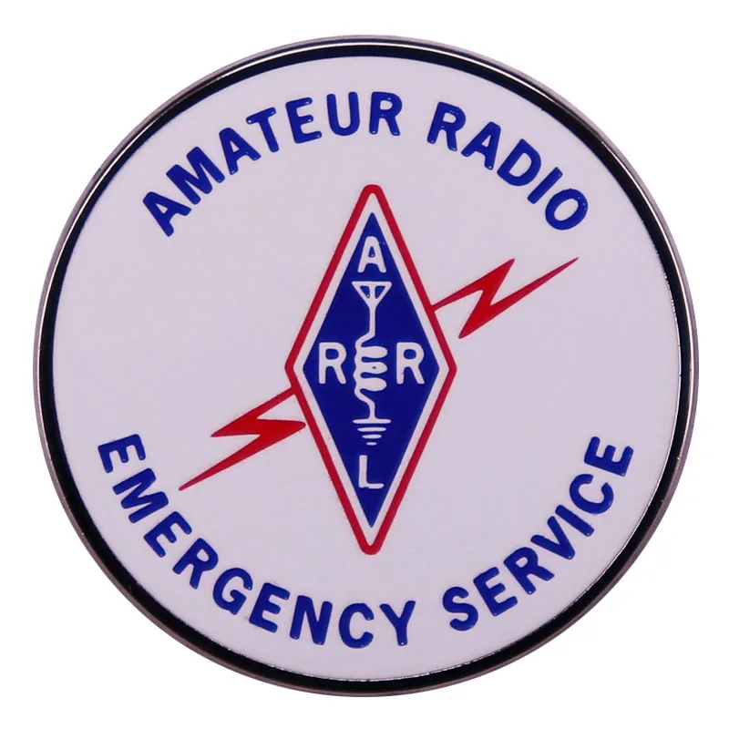 Broche de botón de insignia con logotipo de ARES-ARRL, servicio de ...