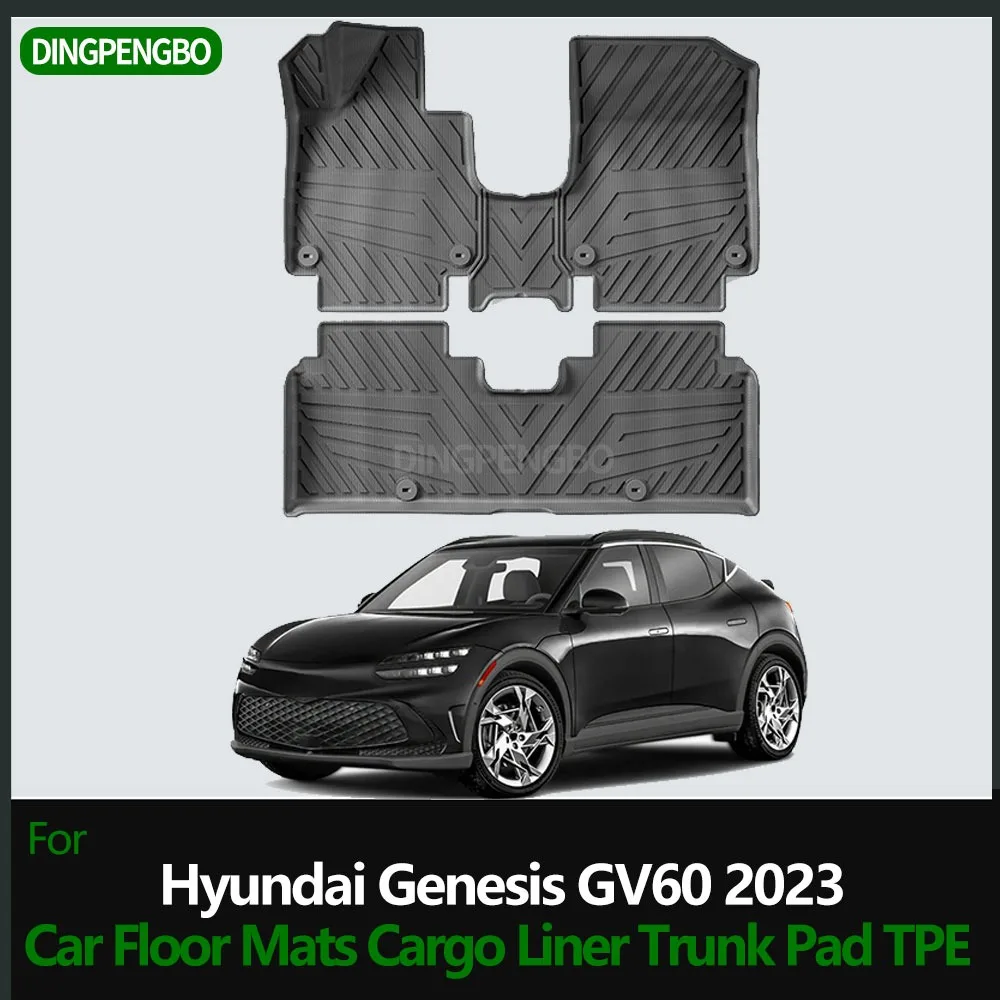 FIT-for-Hyundai-Genesis-GV60-2023-Car-Floor-Mats-Cargo-Liner-Trunk-Pad ...
