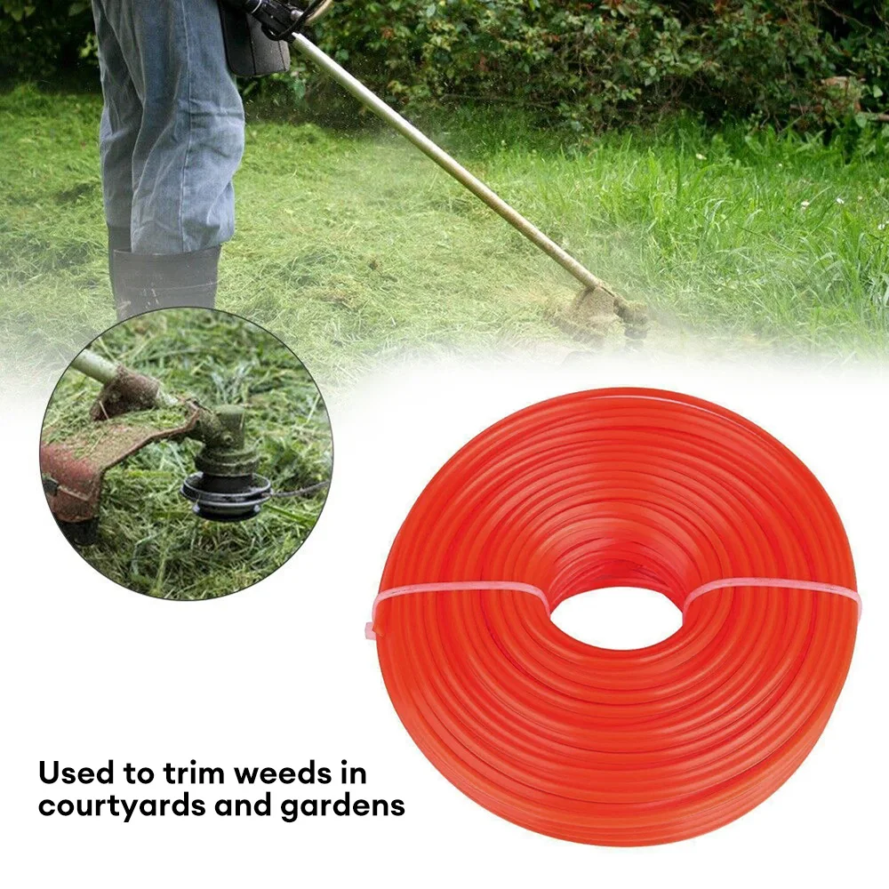 3mm-x-15M-Nylon-Trimmer-Line-Brush-Grass-Cutting-Weed-Rope-Strimmer ...