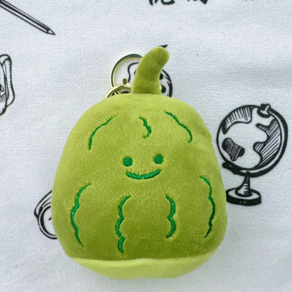 High-quality-Plush-Doll-Keychain-Bitter-Gourd-Plush-Toy-Keychain ...