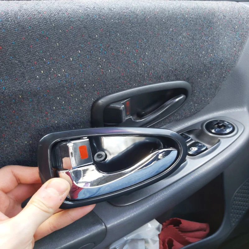New Inside Door Handle Front Rear Left Right Set 4pcs FOR HYUNDAI ...