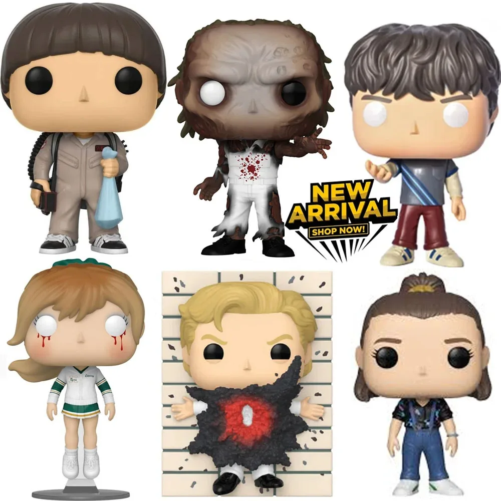 Hot Tv funkos Strangers Dustin Steve Eleven VECNA Mike 1783 1786 Will ...