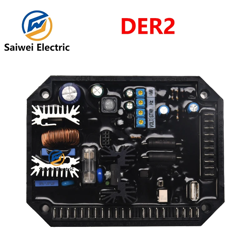 DER2-AVR-Genuine-MeccAlte-Automatic-Voltage-Regulator-Diesel-Genset ...