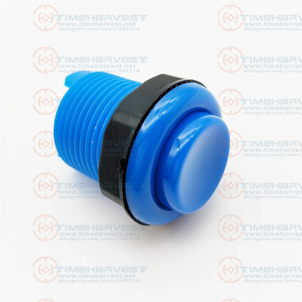 10pcs 28mm HAPP Style Built-in Silent Switch Gold Plating Port Arcade ...