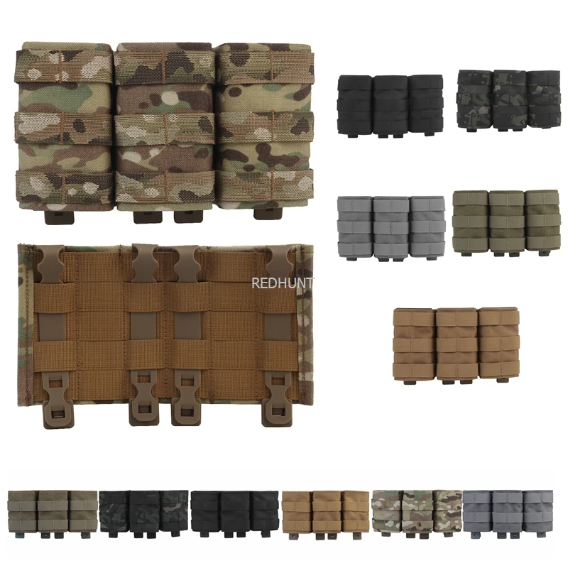 Molle Combat Bag Vest Mag Pouch Pack Fast Cartridges Clip Ammunition ...