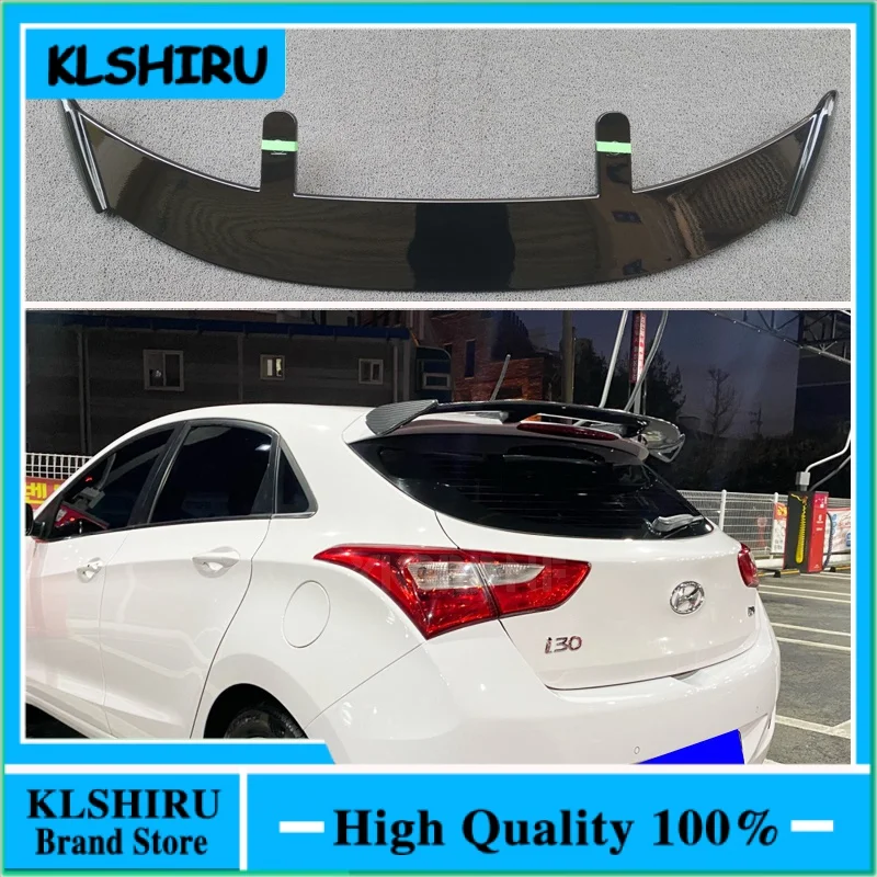 Use-For-2013-2016-Hyundai-I30-Spoiler-ABS-Plastic-Carbon-Fiber-Look ...