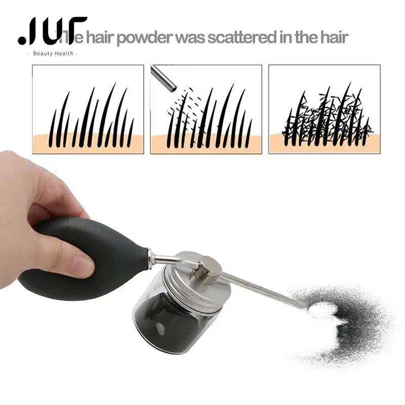Powder-Spray-Bottle-Refillable-Hair-Fiber-Applicator-Talc-Powder-Blower ...