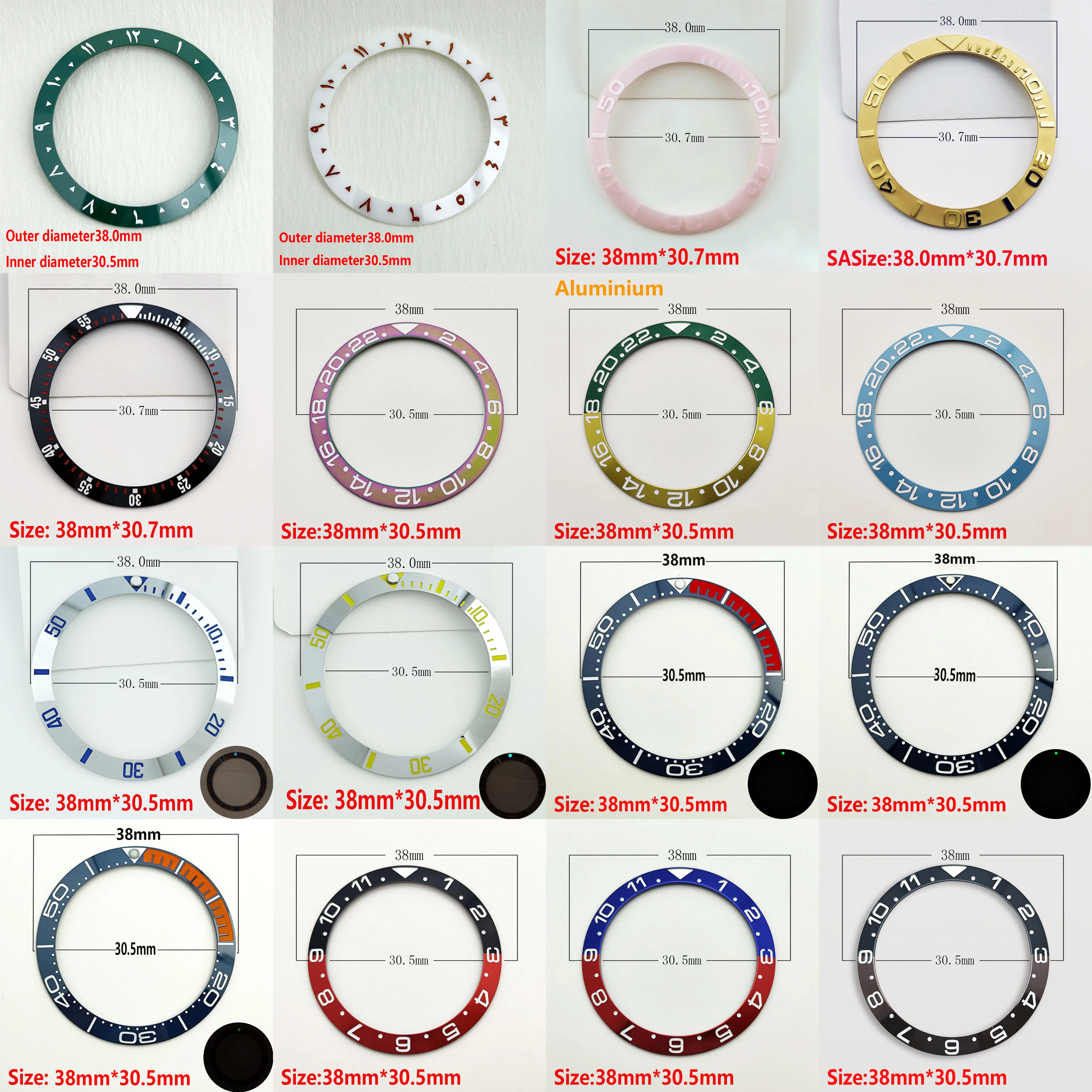 38mm-ceramic-aluminium-insert-bezel-watch-green-blue-luminous-bezel-is ...