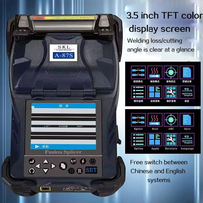 Totalmente-Autom-tico-Mini-Fibra-ptica-Fusion-Splicer-M-quina-De-Solda ...